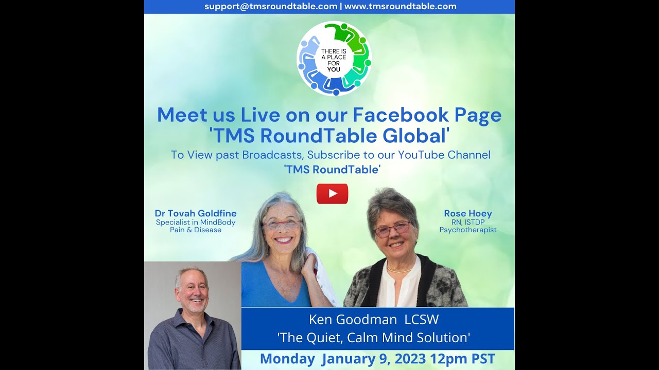 Self Healing Tension Myonerual Syndrome, Chronic Pain, Stress Illness ...