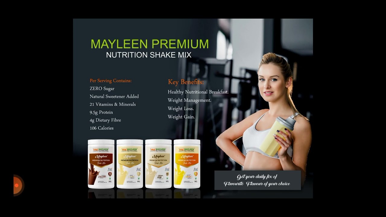 Mayleen Nutricare Premium Nutrition Shake mix information more details ...