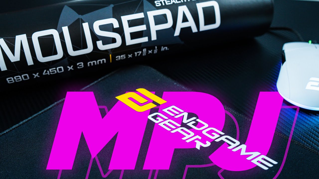 Sorprendente para gamers | Mousepad MPJ - Endgame Gear | Unboxing ...