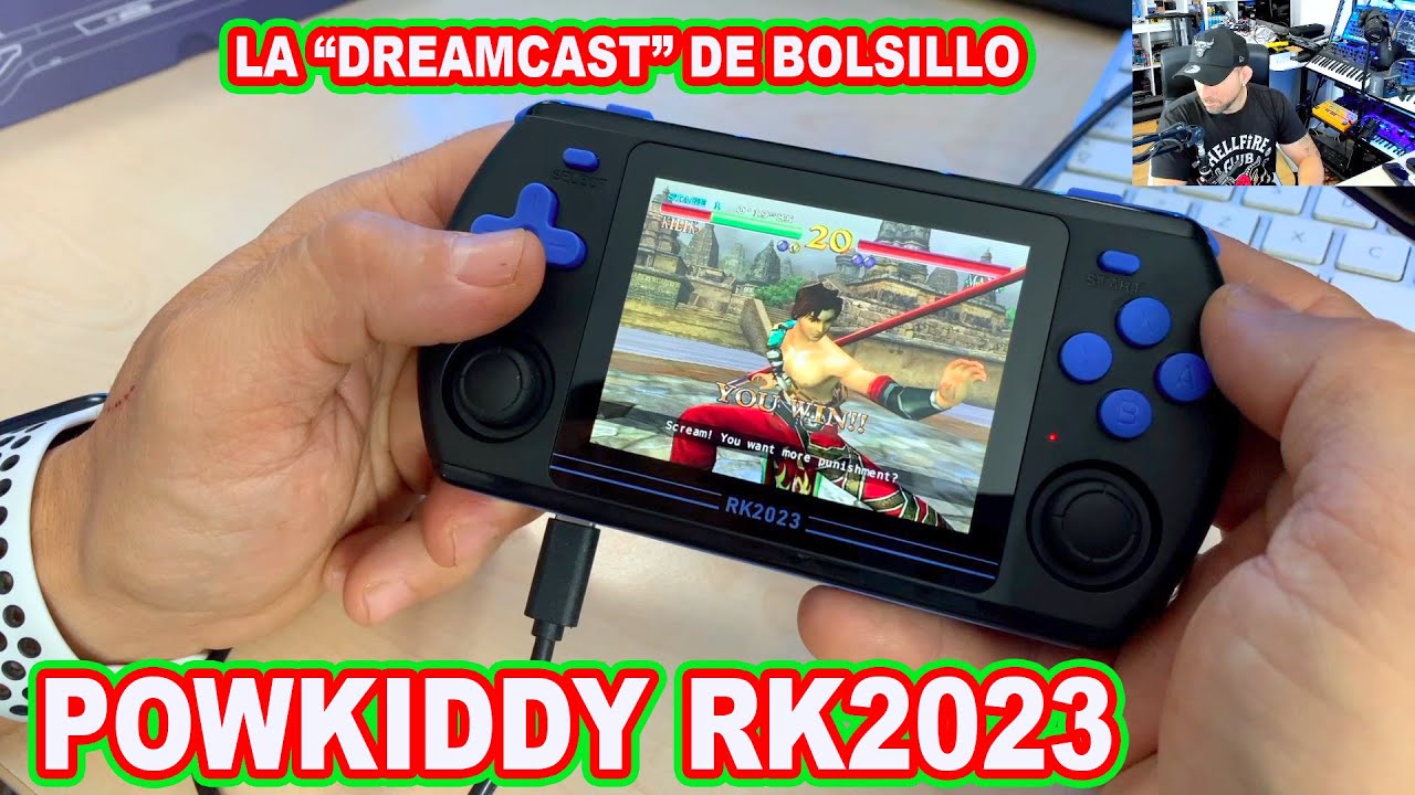 POWKIDDY RK2023 "LA DREAMCAST DE BOLSILLO"👾RETROPLAYERS👾 - YouTube