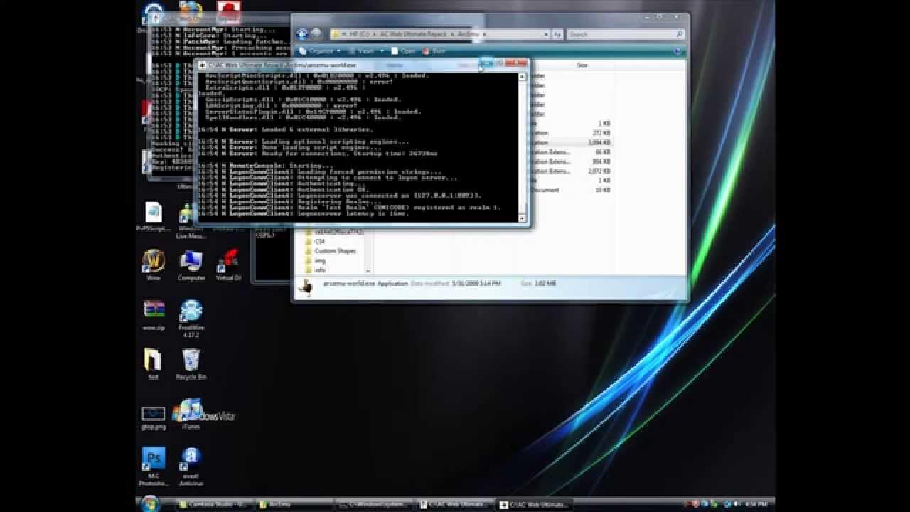 How To Make a 3.1.3 WoW WoTLK Arcemu Private Server! With Tier8! (EASY&FAST) - YouTube