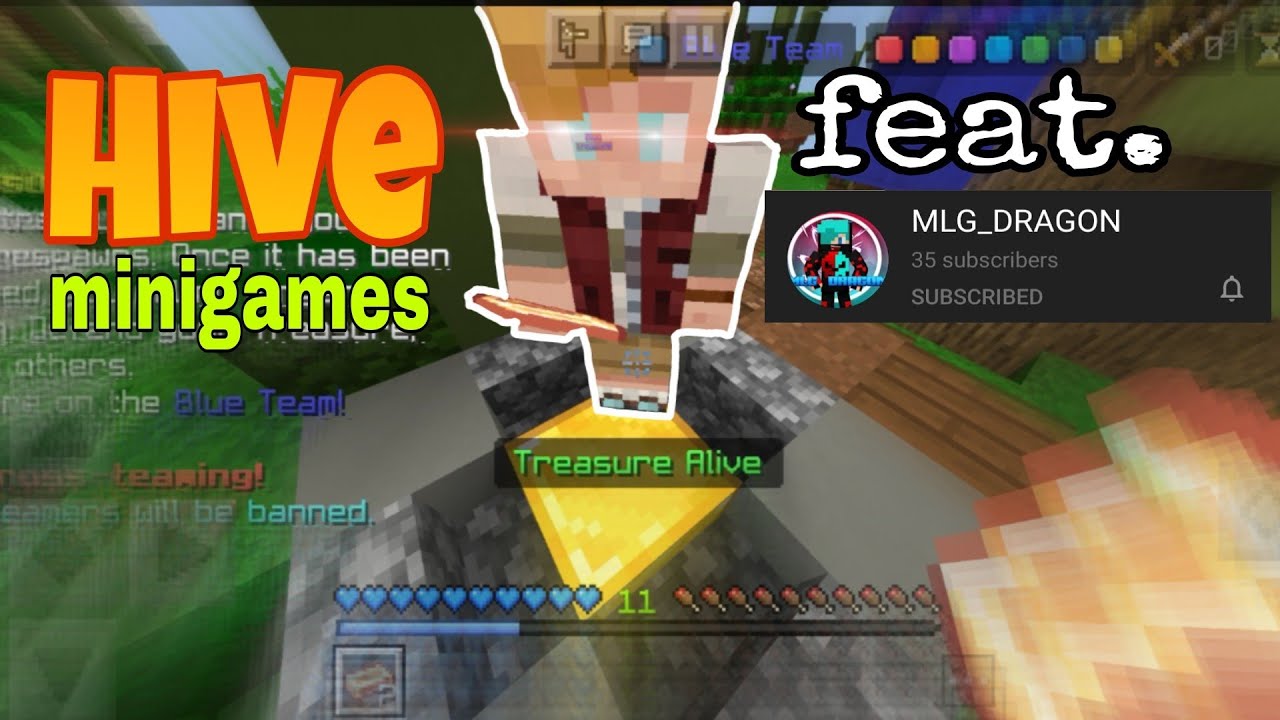 Hive Minigames//feat. MLG_DRAGON - YouTube