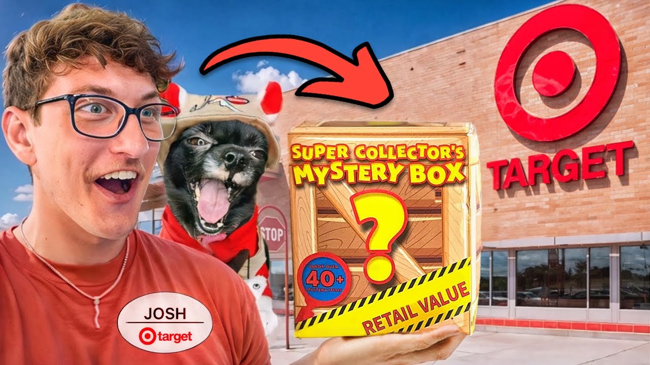 PUDDIN BOUGHT ME A TARGET MYSTERY BOX!! - YouTube