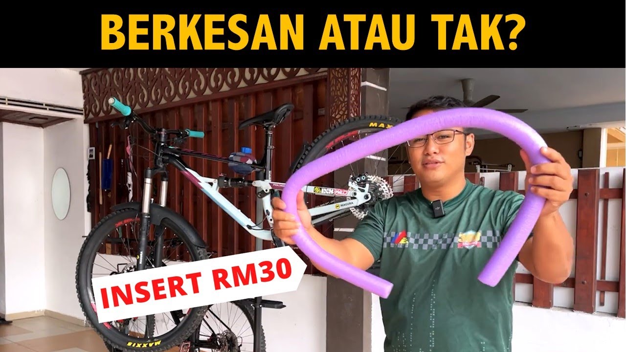 DIY MTB Insert Selepas 3 bulan... - YouTube