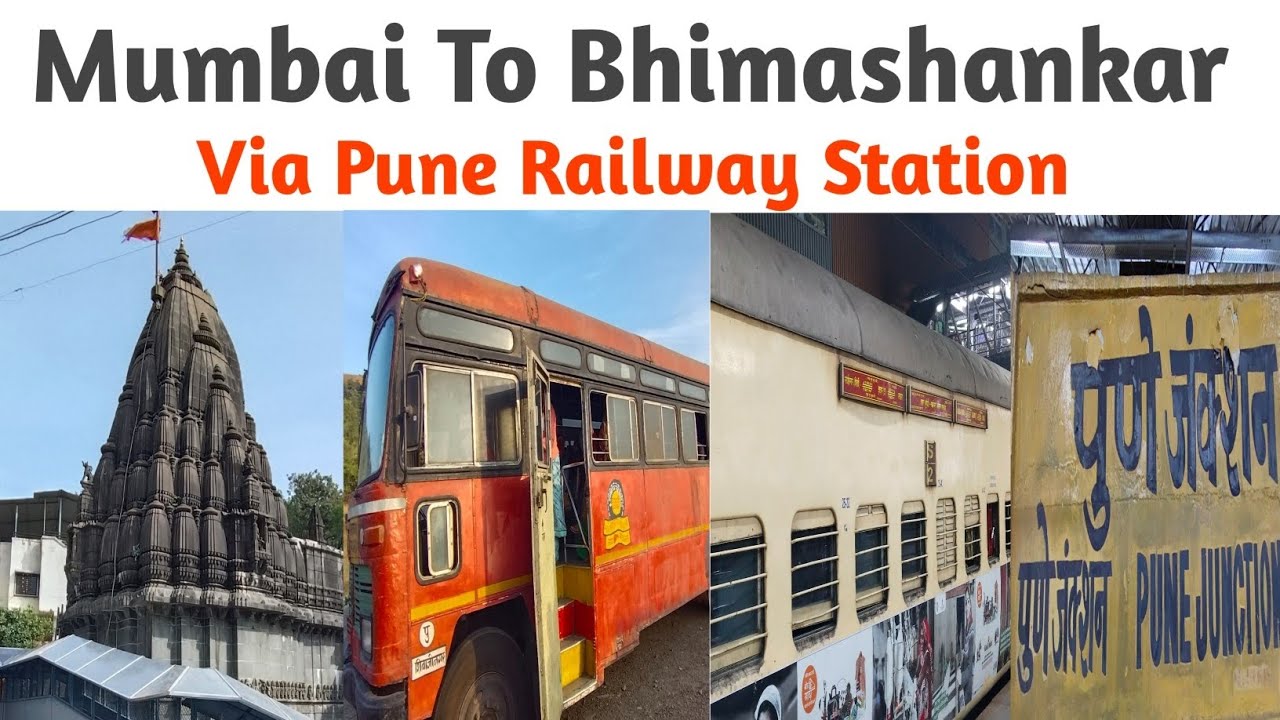Mumbai To Bhimashankar By Train || Msrtc Bus || 11027 Train | मुंबई To ...