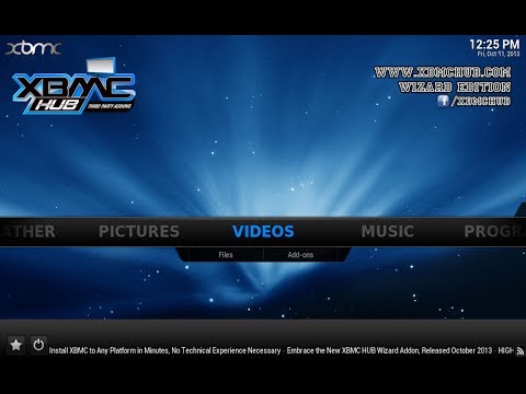 اسهل طريقة لاعدادات برنامج XBMC الي الان - YouTube