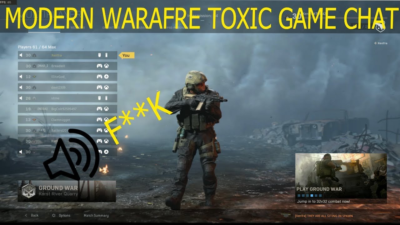 Call Of Duty Modern Warfare Toxic Game Chat ( Funny Moments ) - YouTube