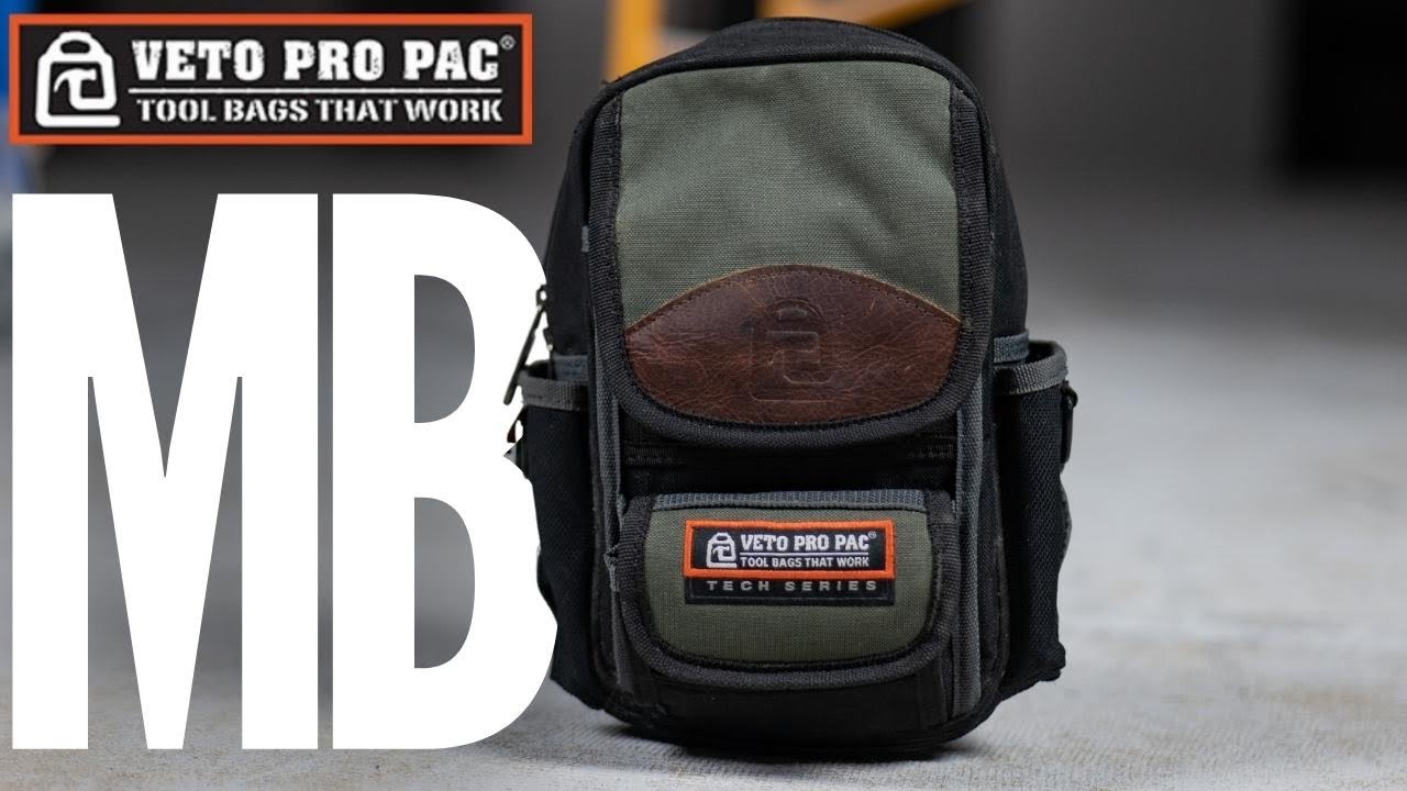 A Tiny Tool Bag Made For SKILLED trades ONLY - The Veto Pro Pac MB ...