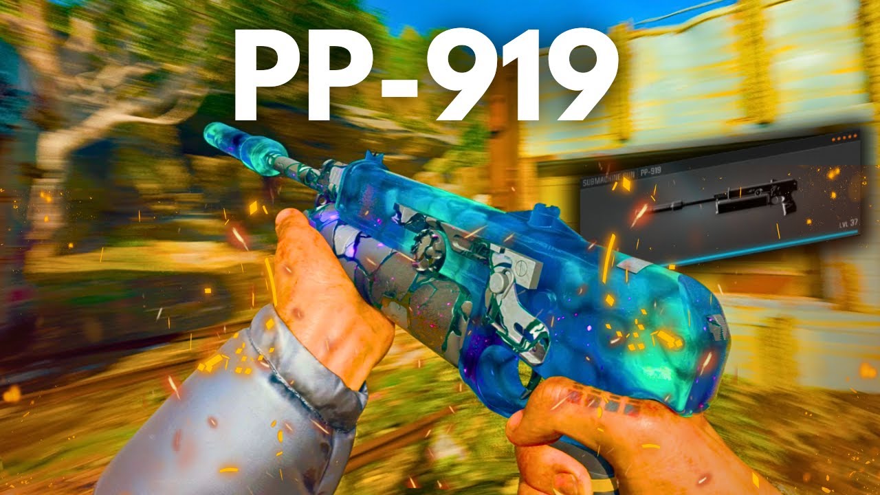 this *MOVEMENT* SMG PP919 is UNSTOPPABLE in BO6!🐐 (Best PP-919 Class ...