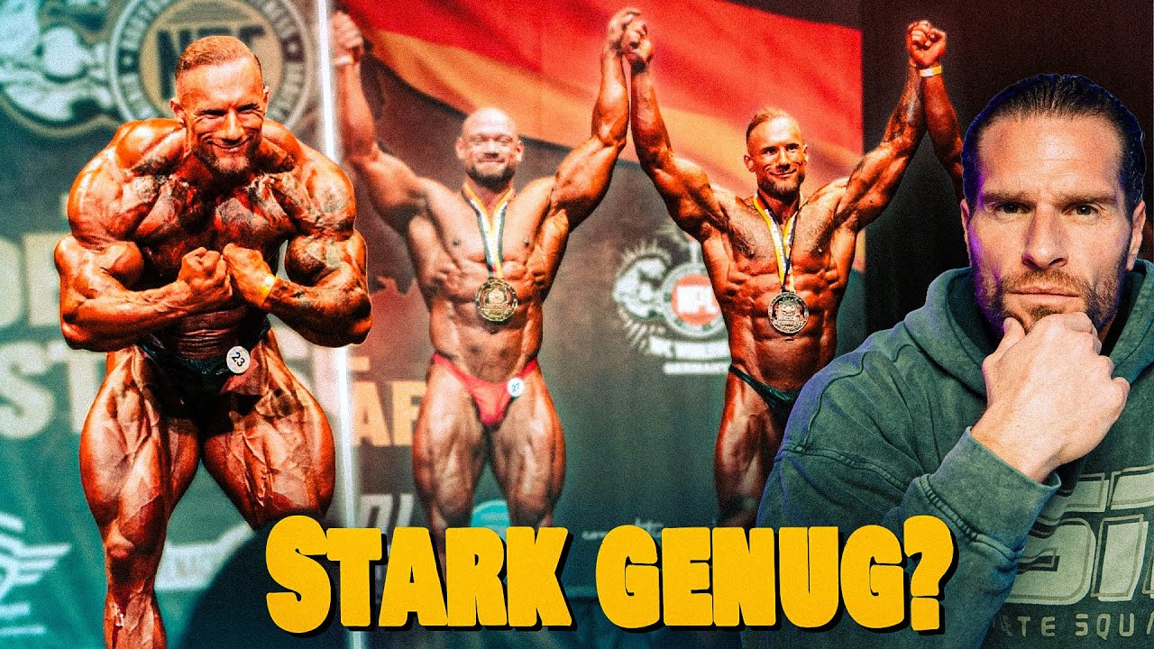 Reicht das für Bodybuilding? | Leonidas Arkona im Wettkampf-Check - YouTube
