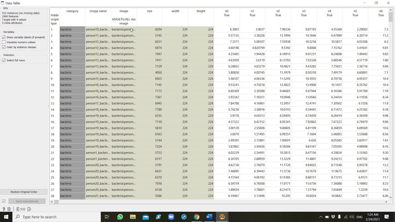 Extract image features and image classification using Orange - YouTube