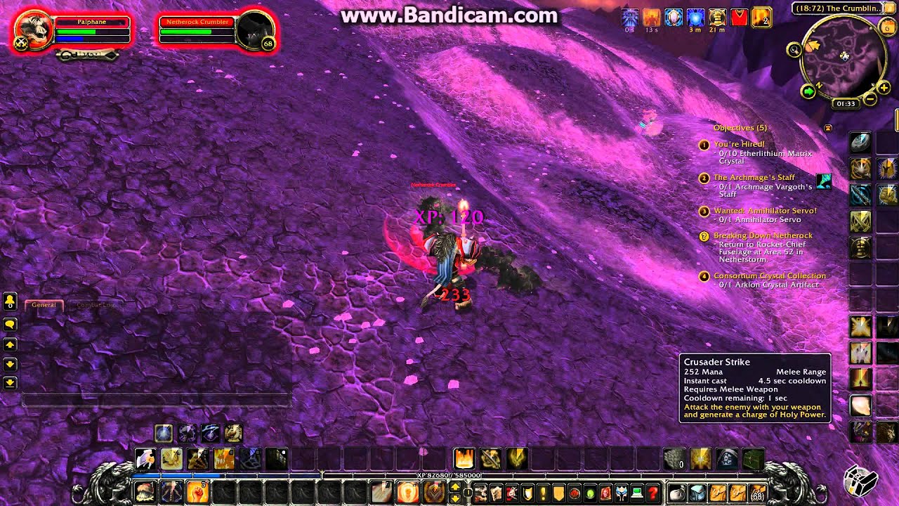 World of Warcraft Breaking Down Netherock - YouTube