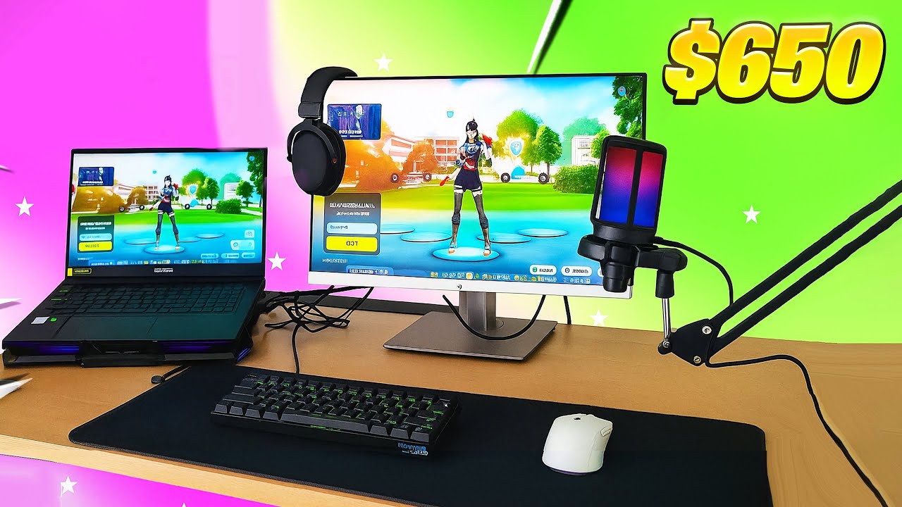 I Built The Perfect Laptop Streaming Setup For $650... - YouTube