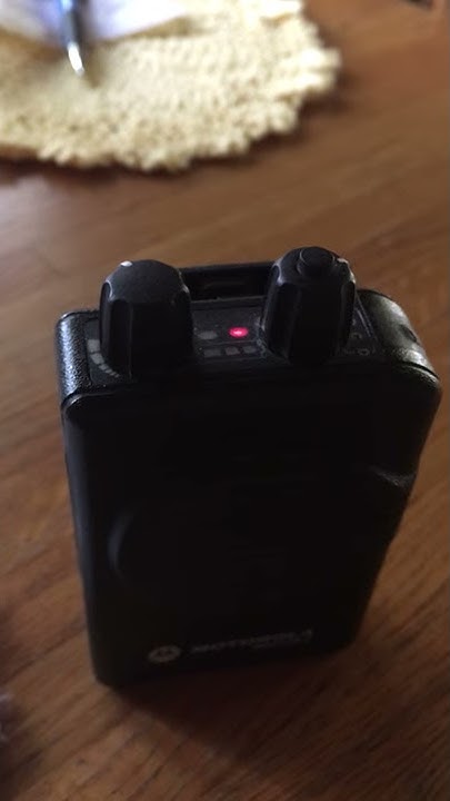 Motorola Minitor V Pager Tones - YouTube