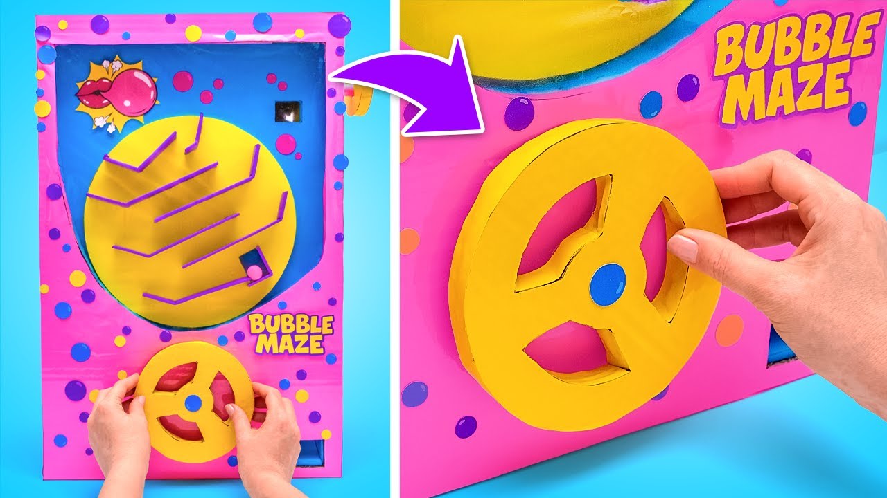 Easy Gumball Machine Craft! 🍭 DIY Fun with Slime Sam! - YouTube