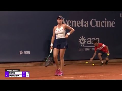 Dayana Yastremska 🇺🇦 Vs Mia Ristic 🇷🇸 WTA Palermo Live Tennis Coverage ...