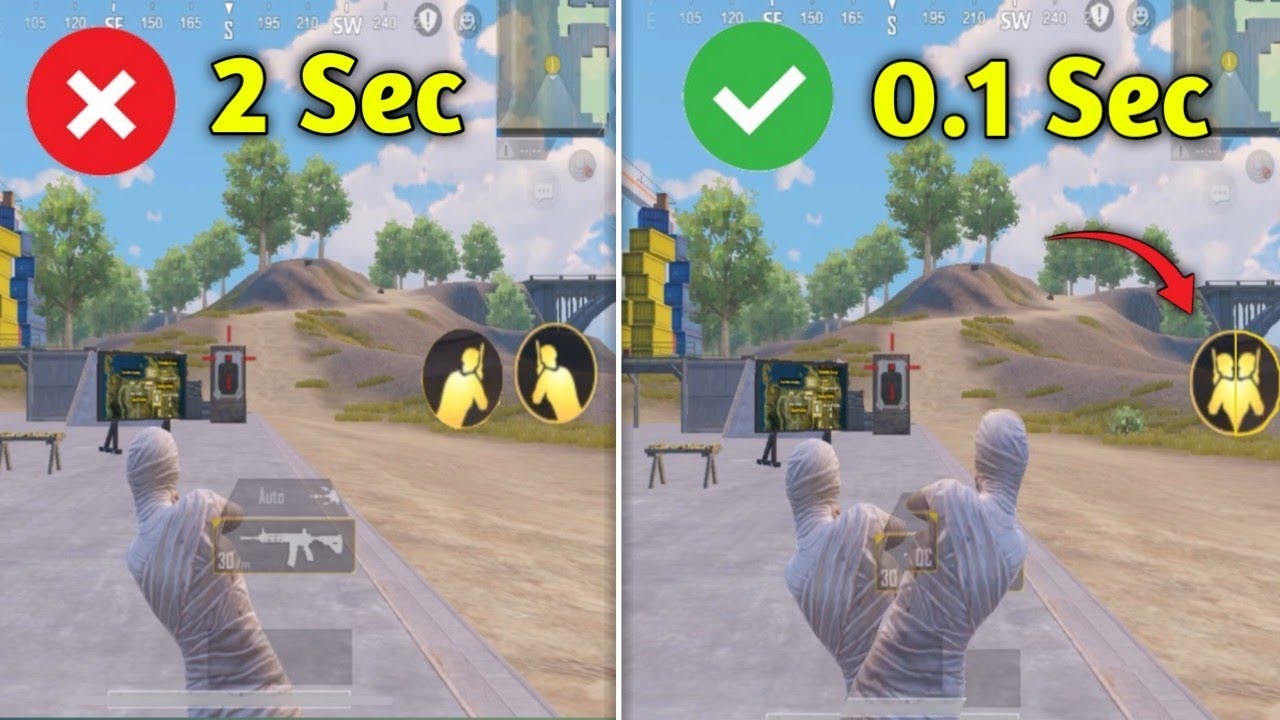 FASTEST Peek Aim Lock Settings Guide😱 - YouTube