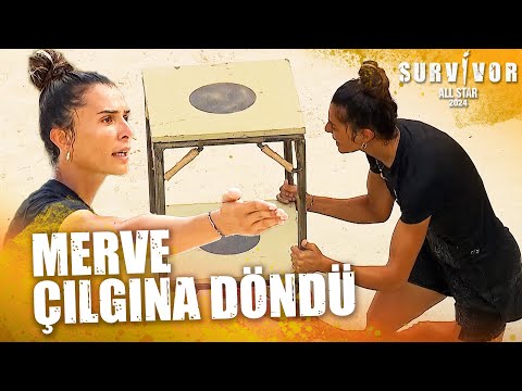 Merve'nin Kırılan Masayla İmtihanı | Survivor All Star 2024 46. Bölüm