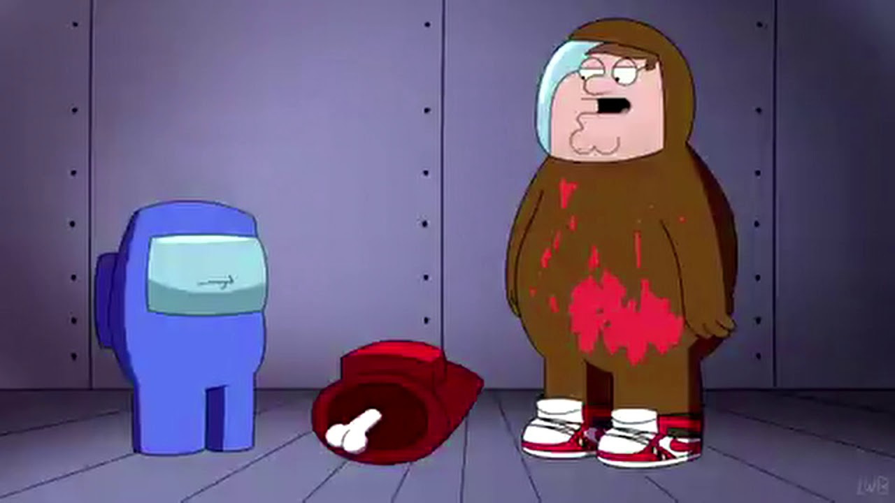 peter griffin in among us - YouTube