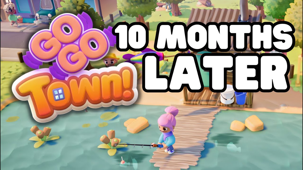 Playing Go-Go Town 10 Months Later | Let's Play Go Go Town Play Test ...