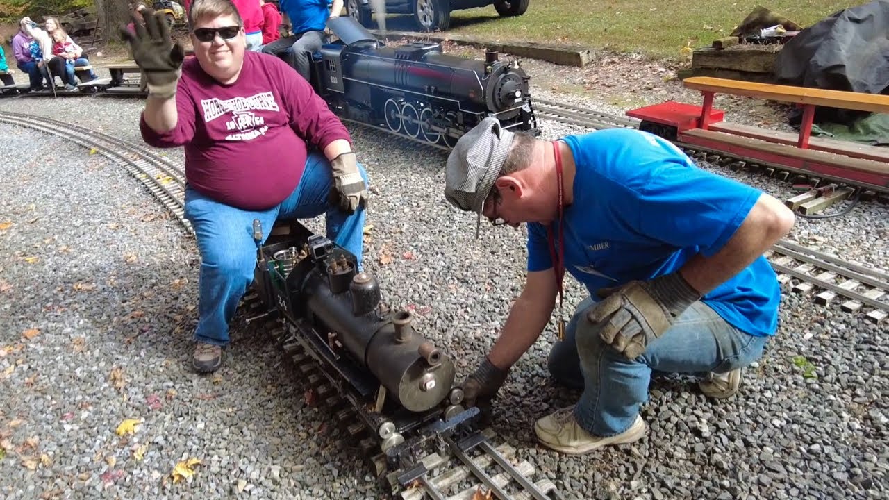 My first time operating a steam engine! | Reading Society of Model ...