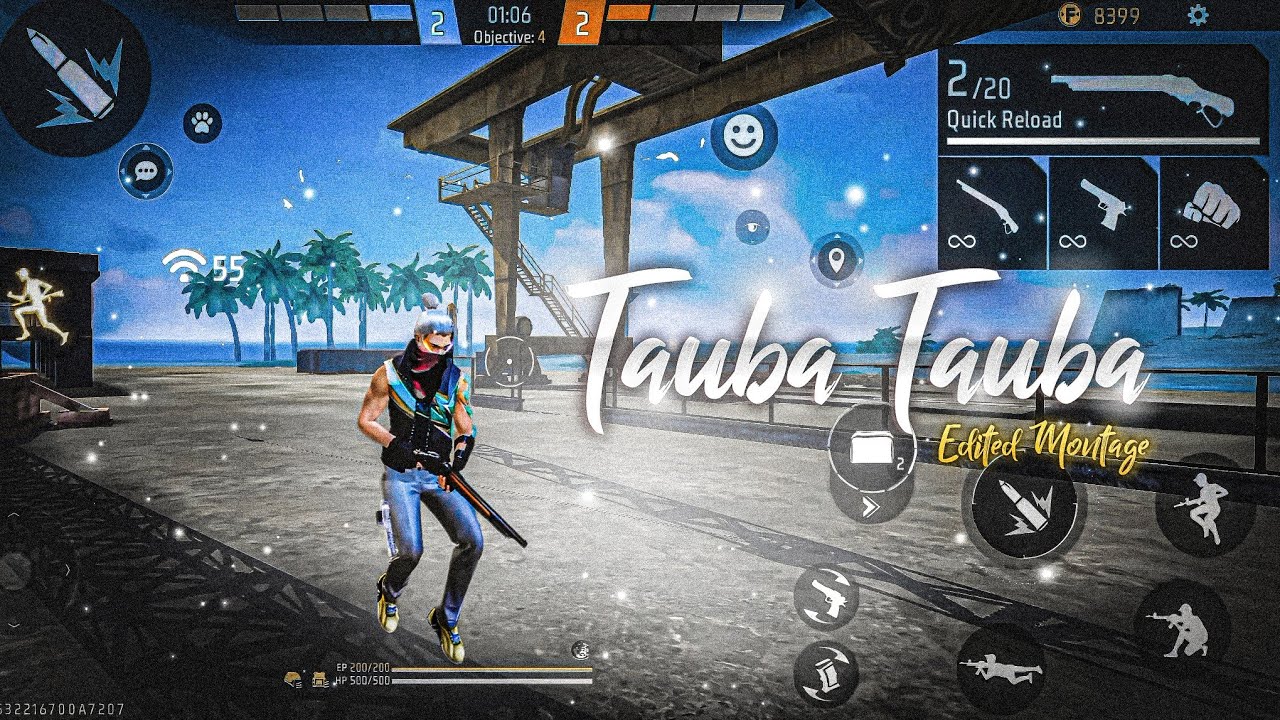 Tauba Tauba montage free fire 🔥📱|trending song |free fire status |free ...