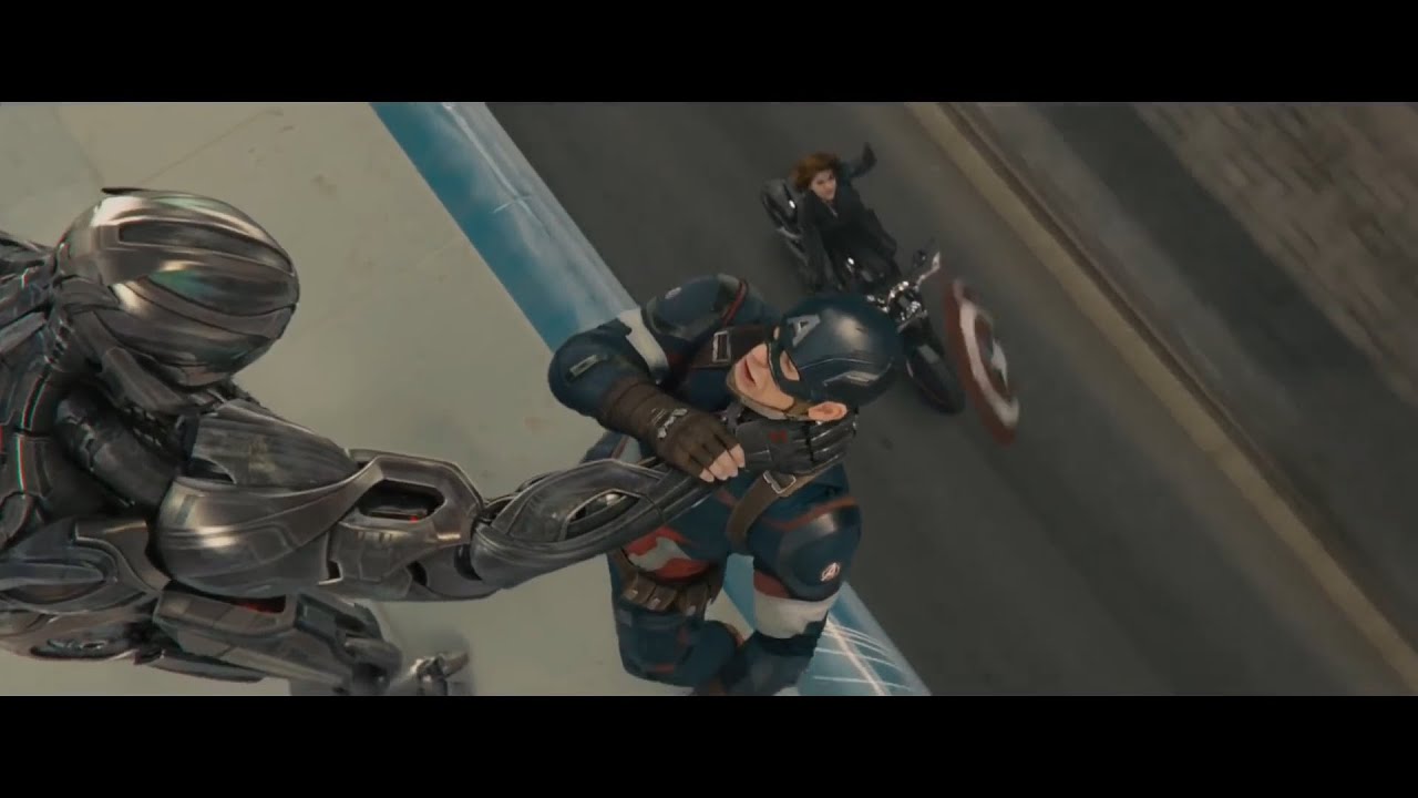Captain America vs Ultron - Avengers: Age of Ultron (2015) Movie Clip ...