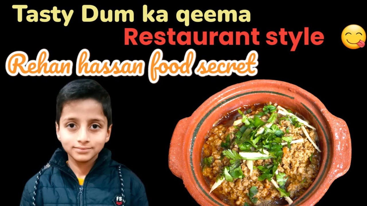 mazedar | Beef dum qeema | recipe | rehan hassan food secrets - YouTube