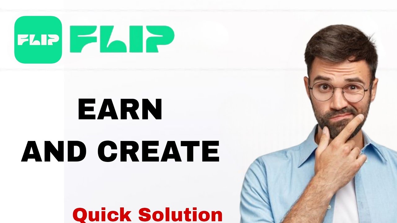 How To Earn And Create On Flip App | Step By Step - YouTube