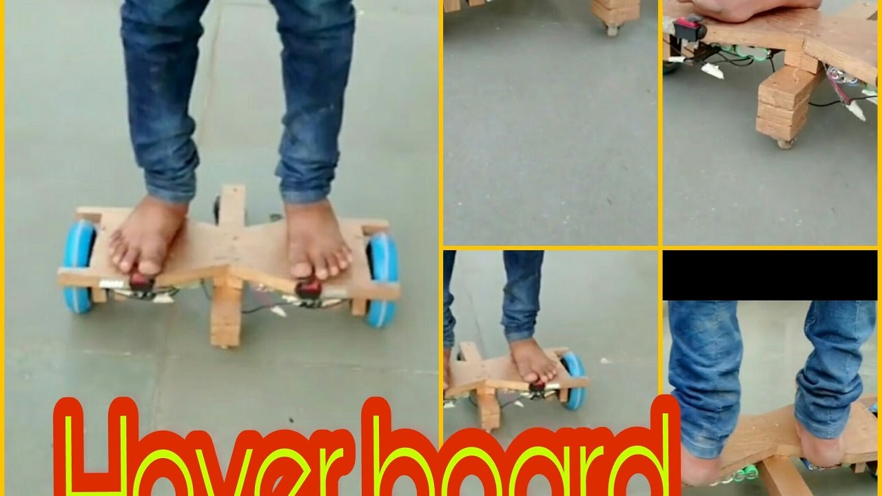 how to make a Hoverboard in Rs 500 - YouTube