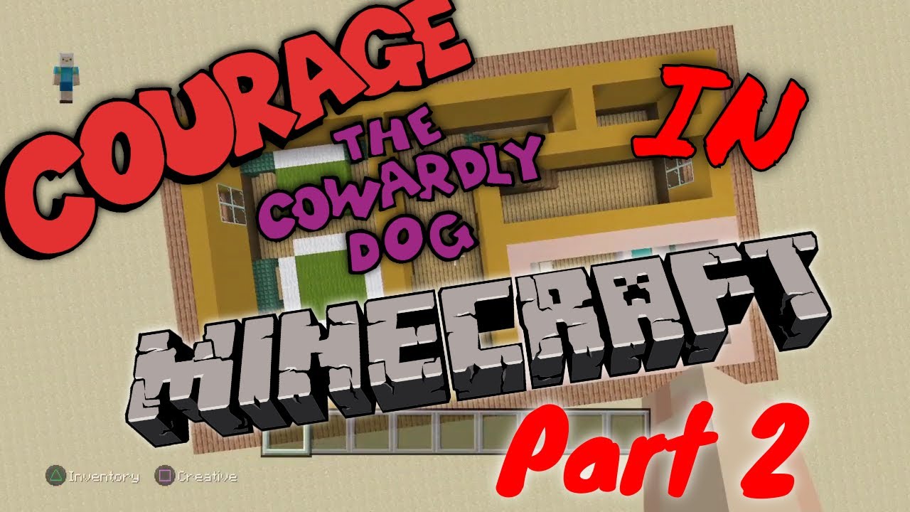 Courage the Cowardly Dog's House in Minecraft (Part 2) - YouTube