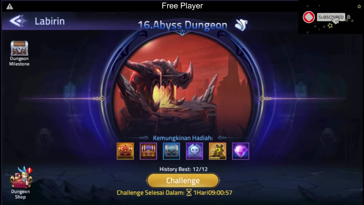 16. Abyss Dungeon Mobile Legends Adventure - YouTube