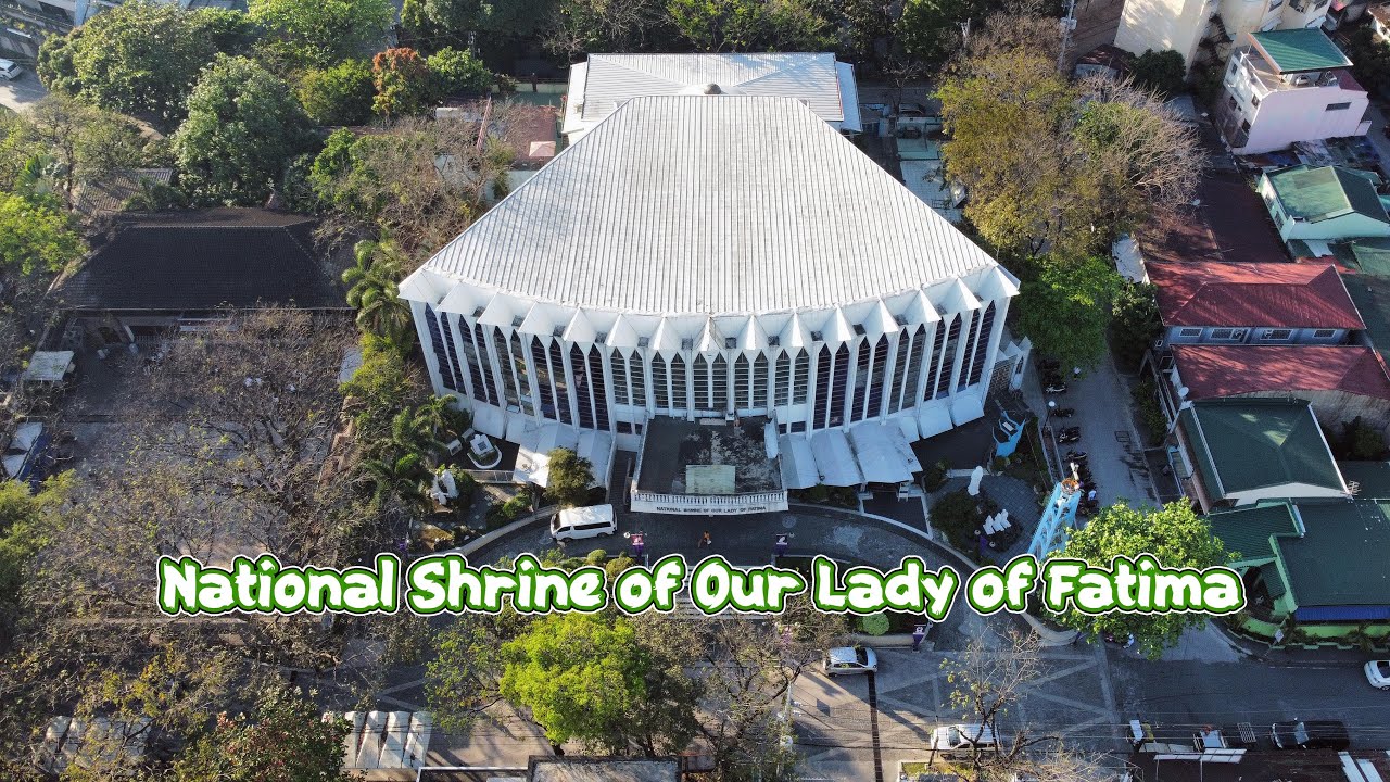 National Shrine of Our Lady of Fatima | Aerial Shot #drone #aerial ...