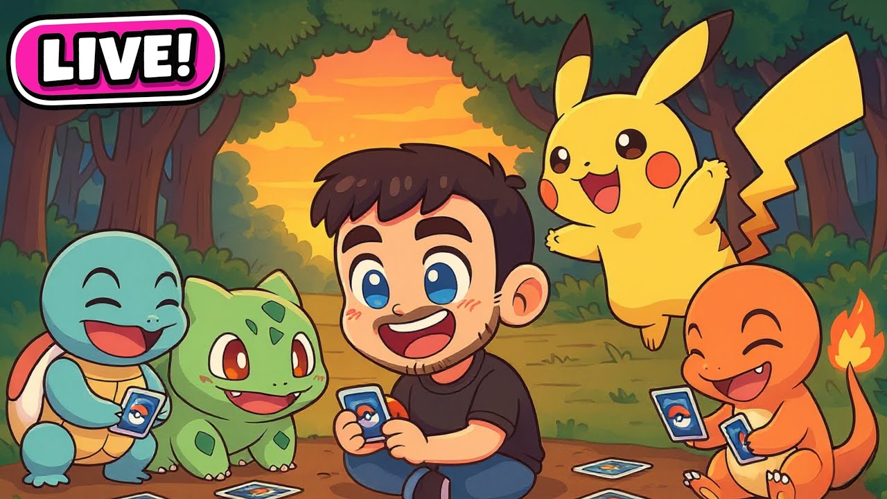 RANDOM DECKS IM RANKED + GRIND TOP 10.000 |Pokemon TCG Pocket| !discord !decklist !youtube ...