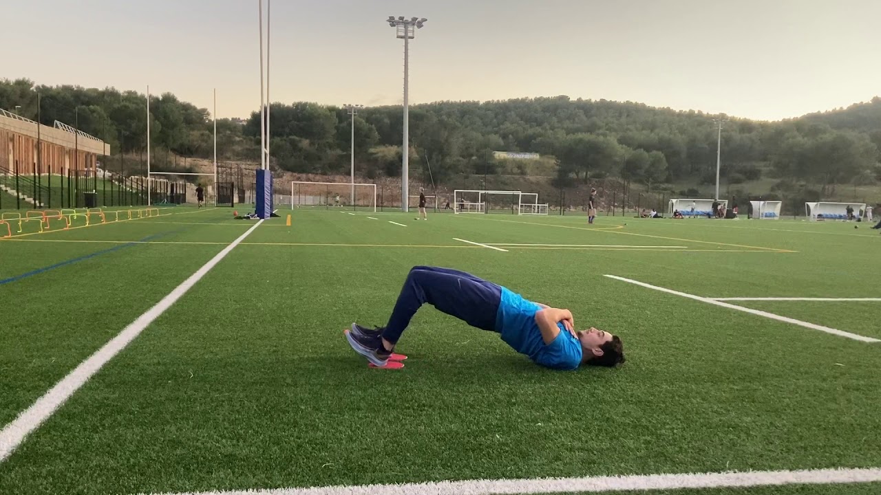 Leg Curl au Sol - Excentrique 2 Jambes - Slider - YouTube