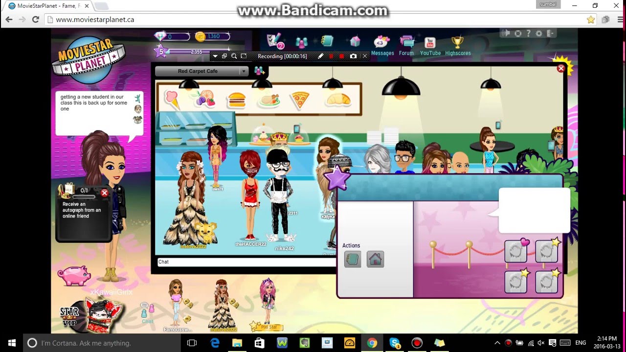 Deleted User in the chat room on msp! - YouTube