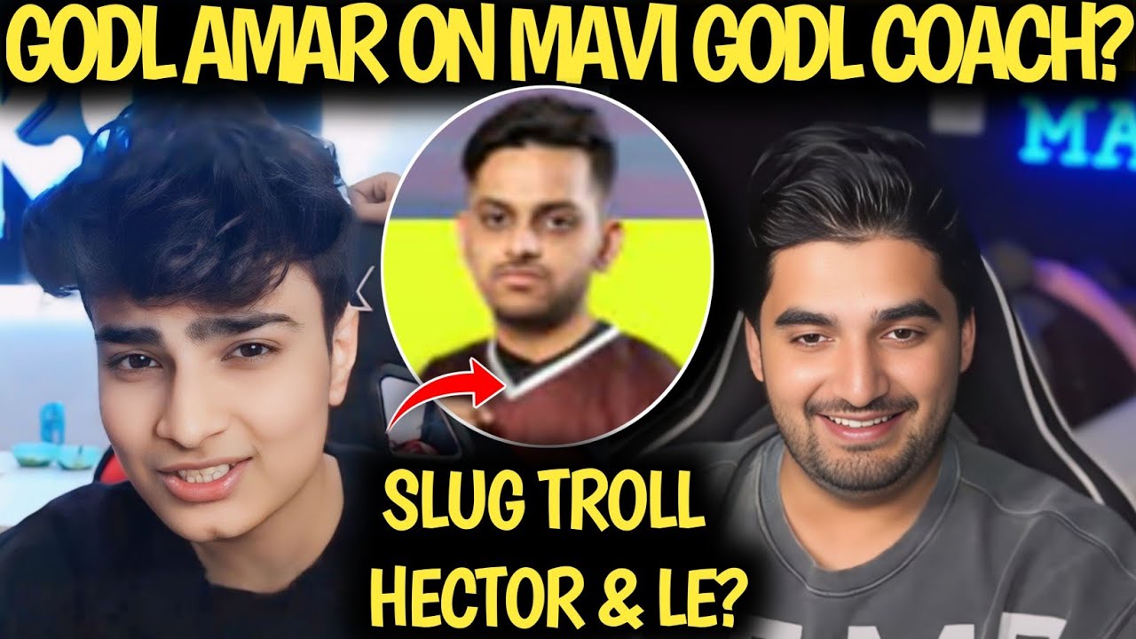 MAVI GODL COACH ? 😱 SLUG TROLL HECTOR & LIKITHA ESPORTS ? 😂 - YouTube