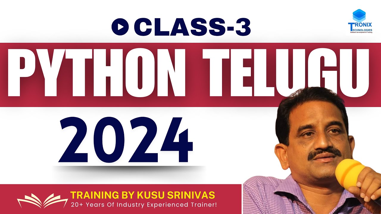Python Telugu Tutorials Class 3 Python Training In Kphb Python 3711