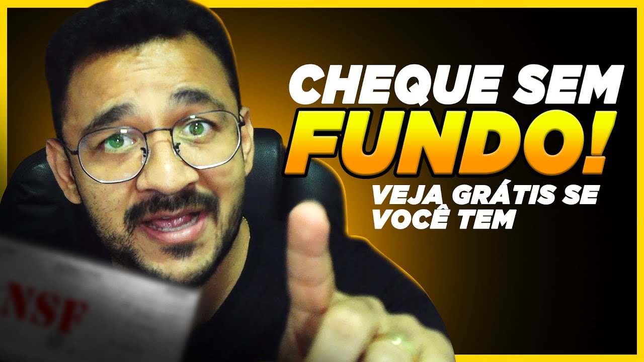 CHEQUE SEM FUNDO!!! VEJA SE VOCÊ TAMBÉM ESTÁ NESSA LISTA - CUIDADO ...