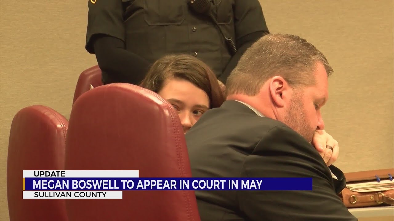 Megan Boswell on track to appear in court May 8 - YouTube
