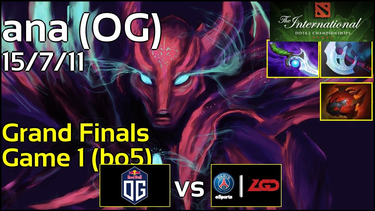 TI8: OG.ana - TI8 Main Event - Grand Finals - TI 2018 - Spectre - YouTube
