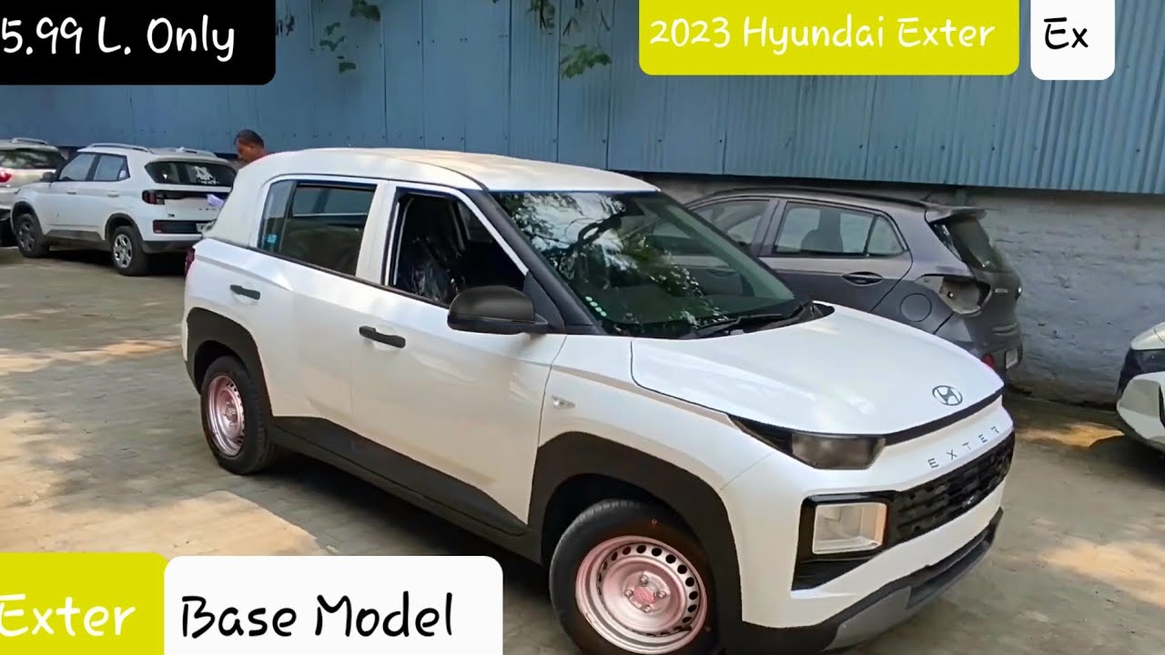 Hyundai Exter Ex Base Model _Under 6 lakh_Ab bolo Kya bolo ga♥️ Hyundai ...