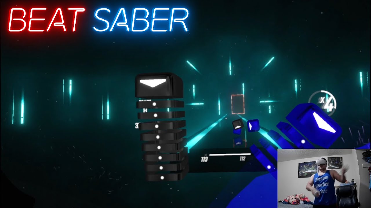 Beat Saber - The Master (Expert+ With webcam) - YouTube
