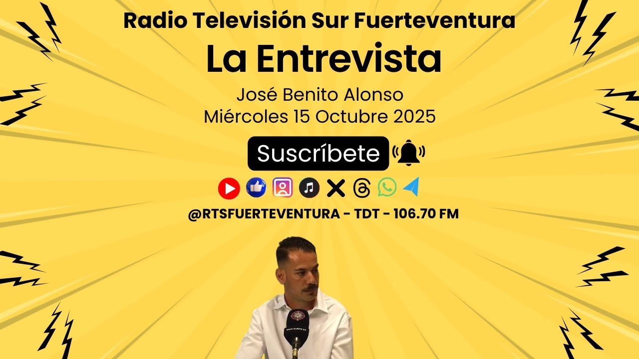 Entrevista a José Benito Alonso 15/10/25 - YouTube