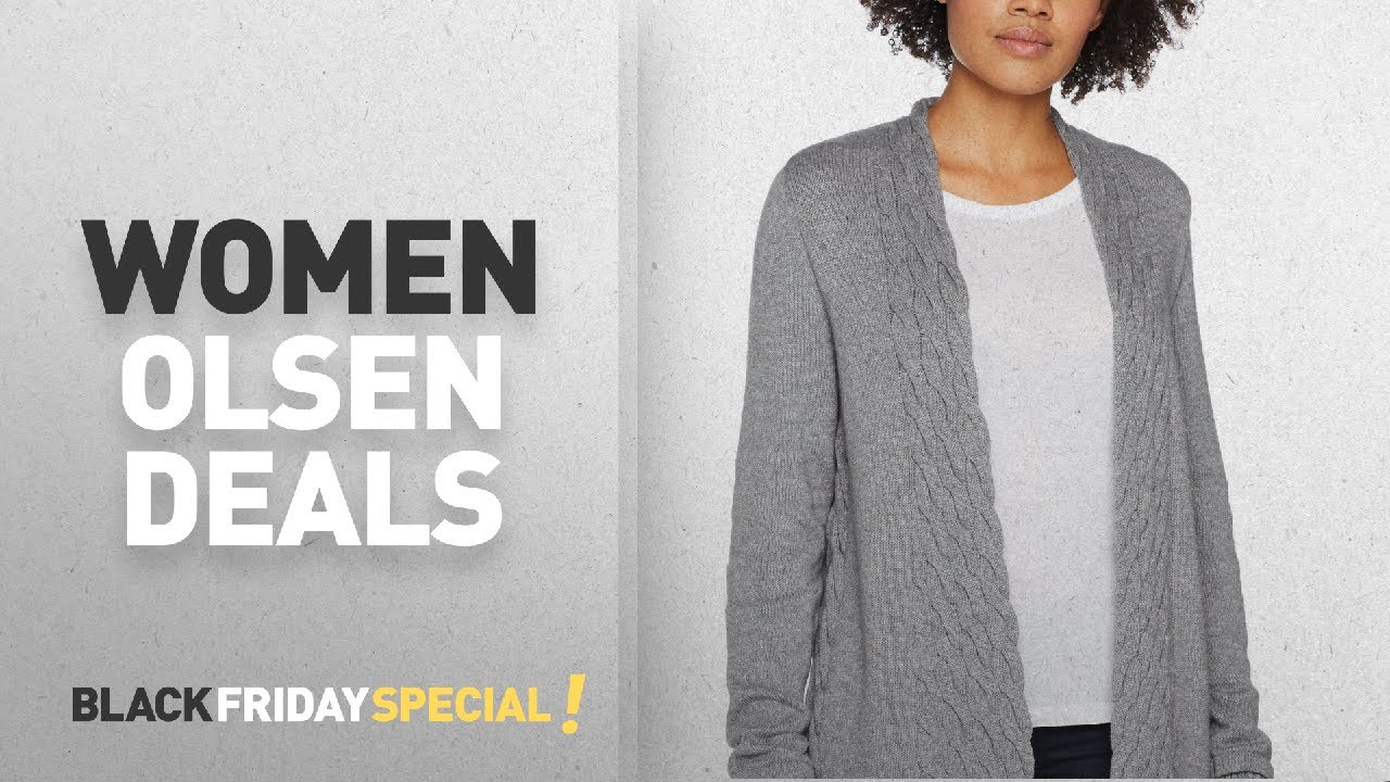 Black Friday Women Olsen Deals: Olsen Women's Long Sleeves Cardigan ...