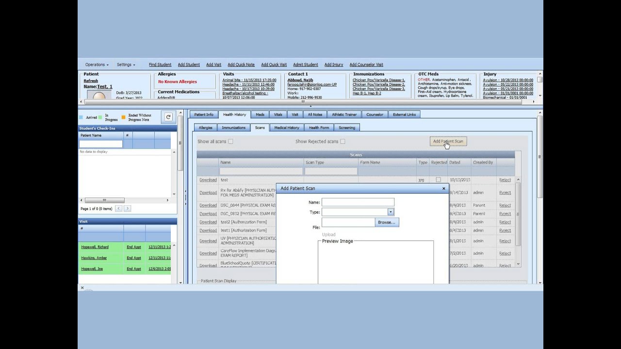 How to Upload a Scan in CareFlow - YouTube