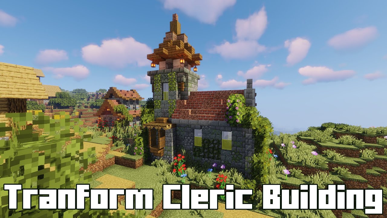 Villager Cleric House Transformation | Village Makeover EP2 - YouTube