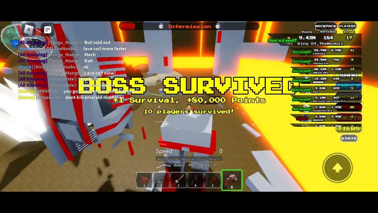 mega boss survival part 1 - YouTube