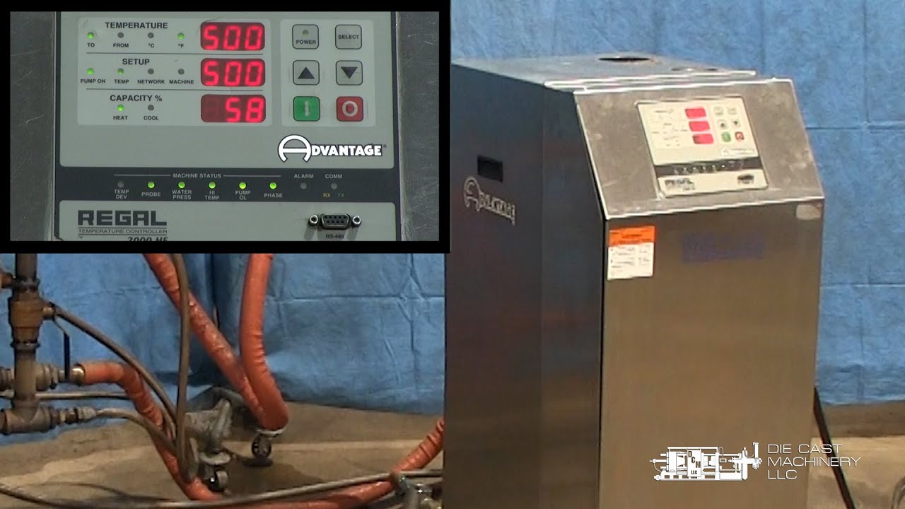 Advantage 12 kW Hot Oil Temperature Control Unit - YouTube