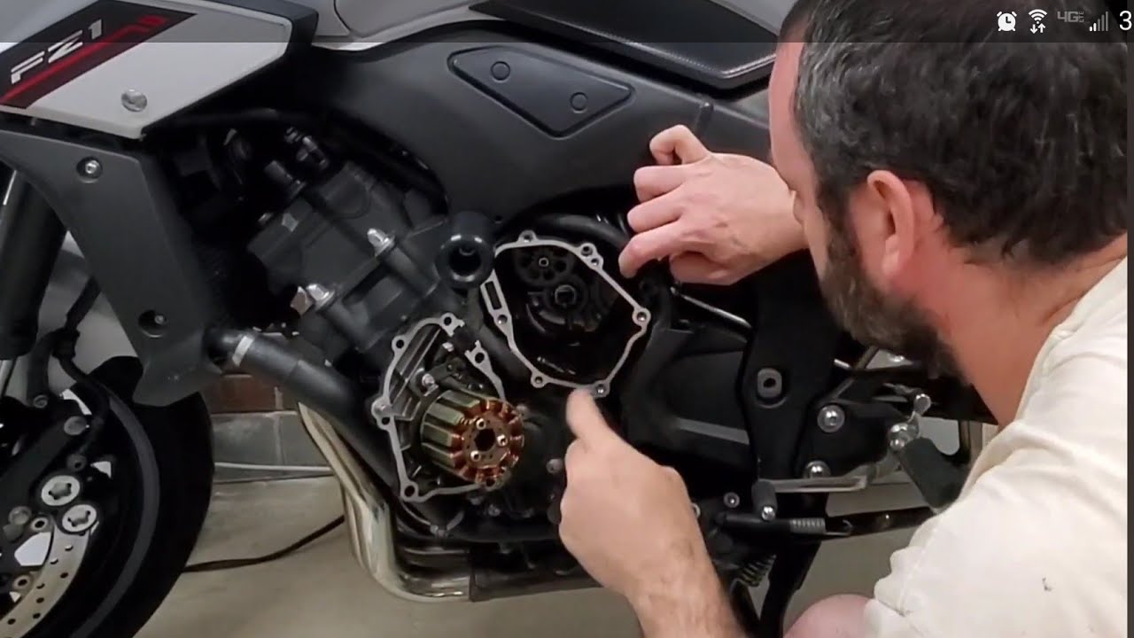 2006-2014 Yamaha FZ1 Factory Rotor Replacement (Pre-Destruction) with ...